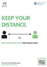 Safety and physical distancing signs for employers: coronavirus | GOV.WALES